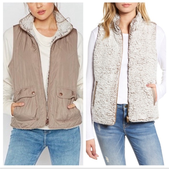 Thread & Supply | Jackets & Coats | Thread And Supply Vest Reversible ...